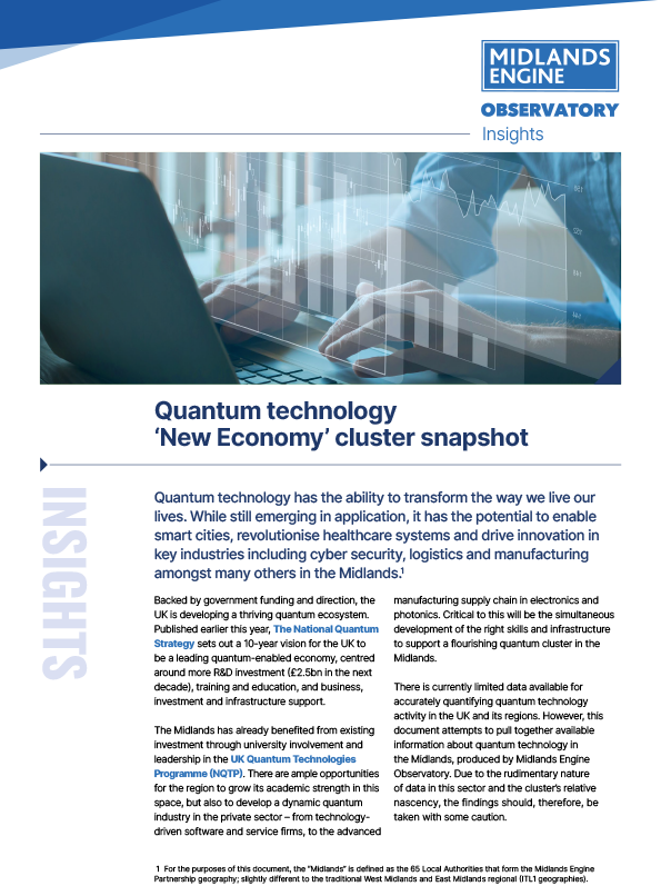 Invest in Midlands Clusters - Investment Portfolio - Midlands Engine